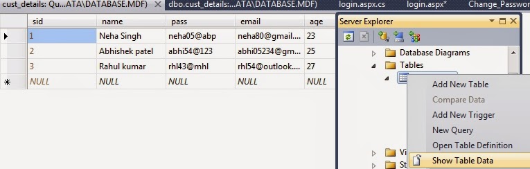 How to Change Password in asp.net website using C# | MY.NET Tutorials