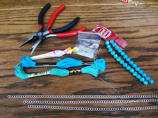 Make a Statement: DIY Woven Chain Necklace Tutorial