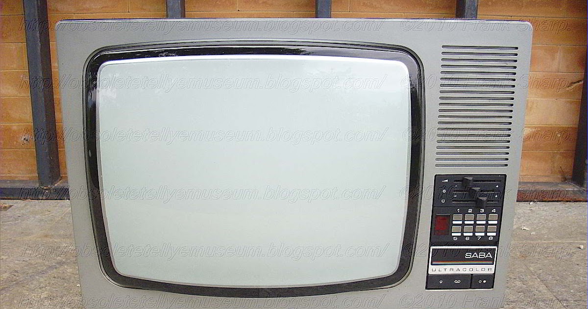 Obsolete Technology Tellye !: SABA ULTRACOLOR P4626 Electronic CM YEAR ...