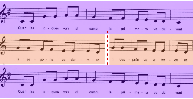 Música CEIP Serra Gelada: Quan les oques van al camp
