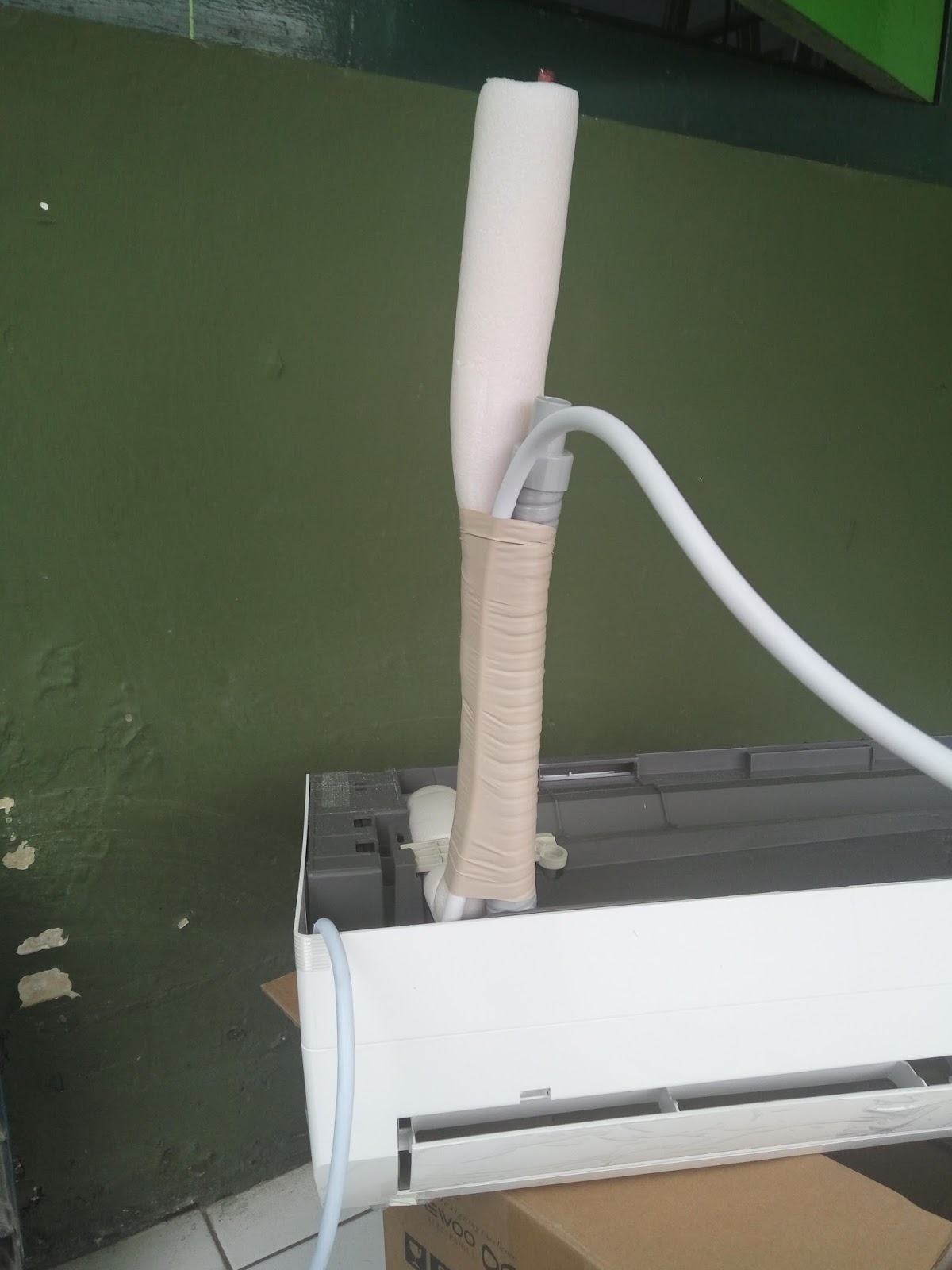 Diservice elektroniknya: Cara pasang AC split terlengkap. PEMULA ...