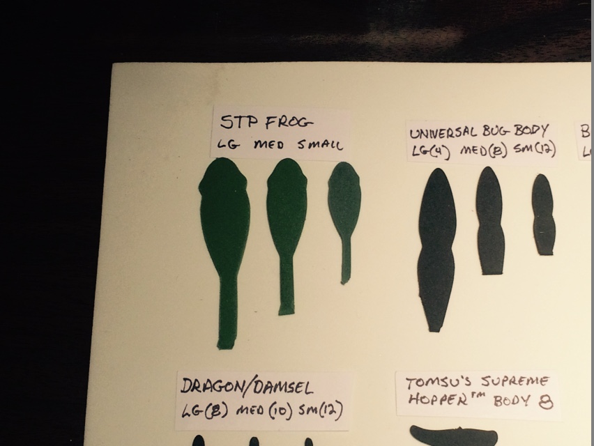 FlyChucker News: Foam CuttersSTP Frog