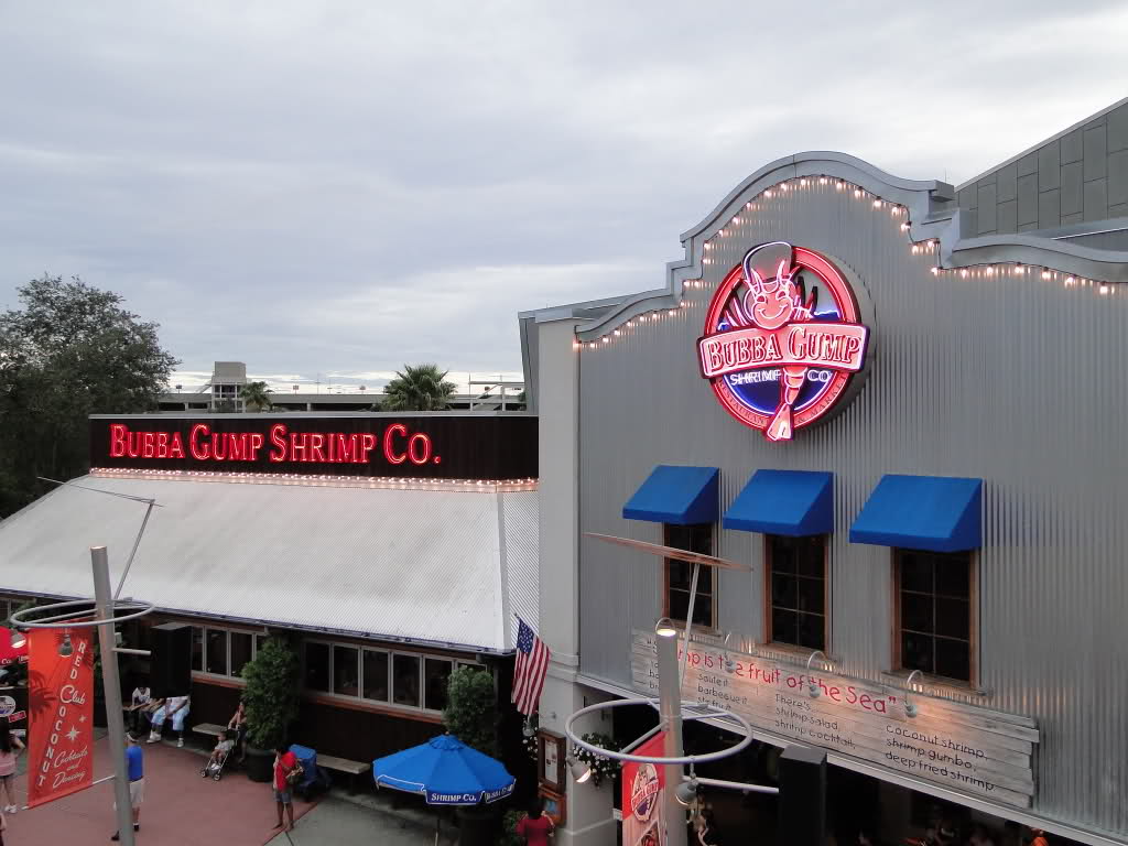 Journey of tips: Restaurante Bubba Gump Co.