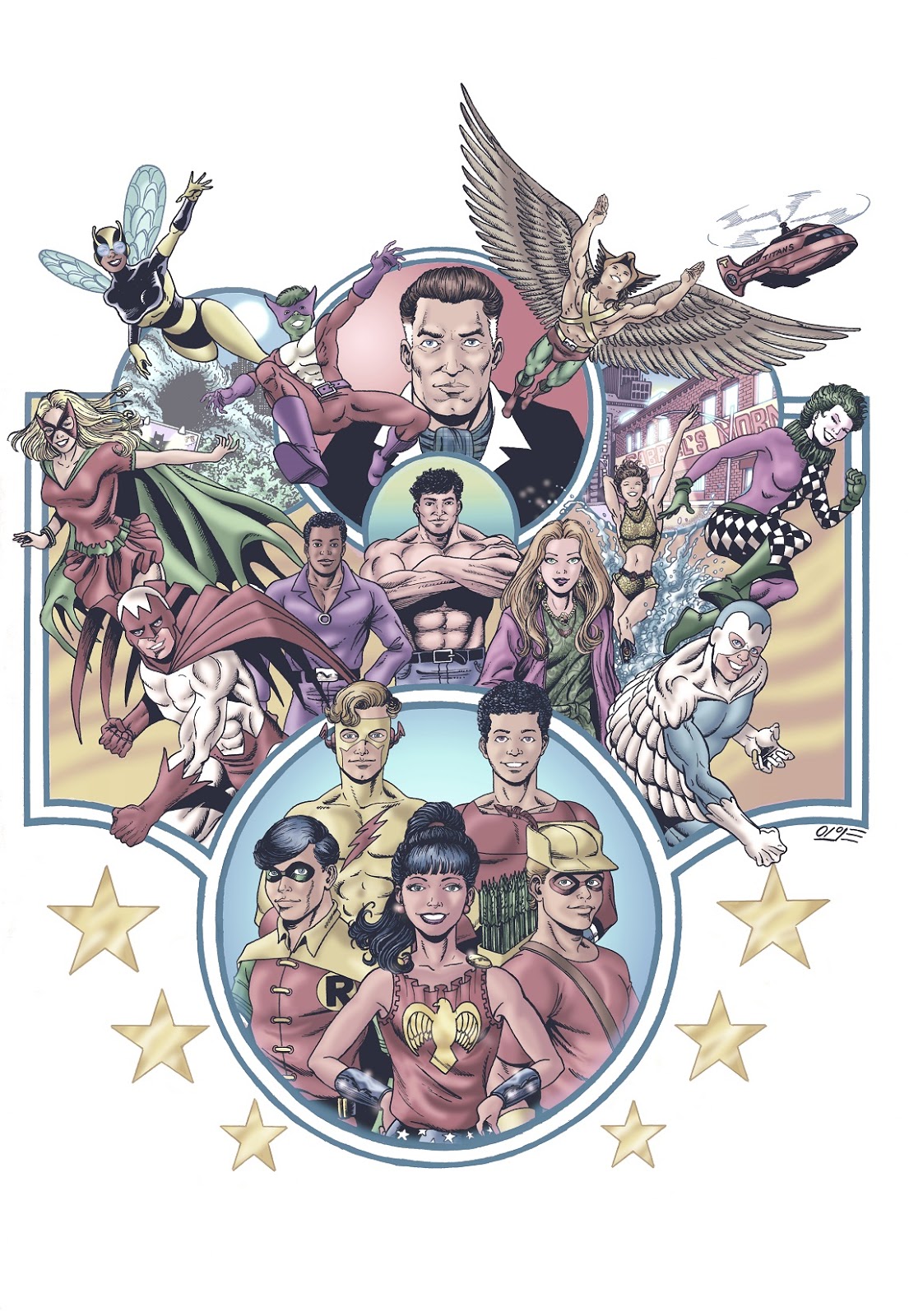 ALEX GARCIA: TEEN TITANS: The originals