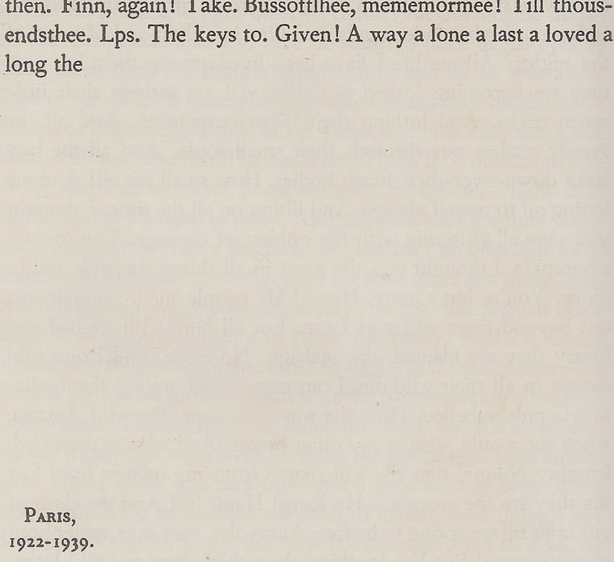 From Swerve of Shore to Bend of Bay: The sentence it took Joyce twelve ...