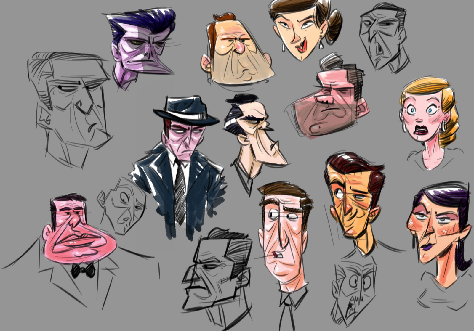 Westoons: Mob Faces