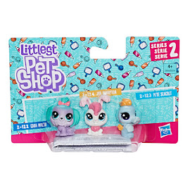 Littlest Pet Shop Series 2 3-pet Collection Cara Malto (#2-122) Pet ...