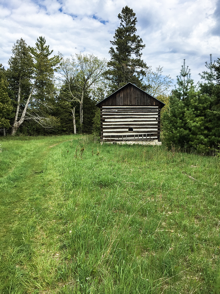 Hiking Toft Point in Door County