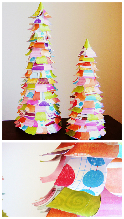 Upcycle: Scrappy Trees ... | the ReFab Diaries