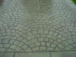 FISH SCALE ~ PATTERN CONCRETE