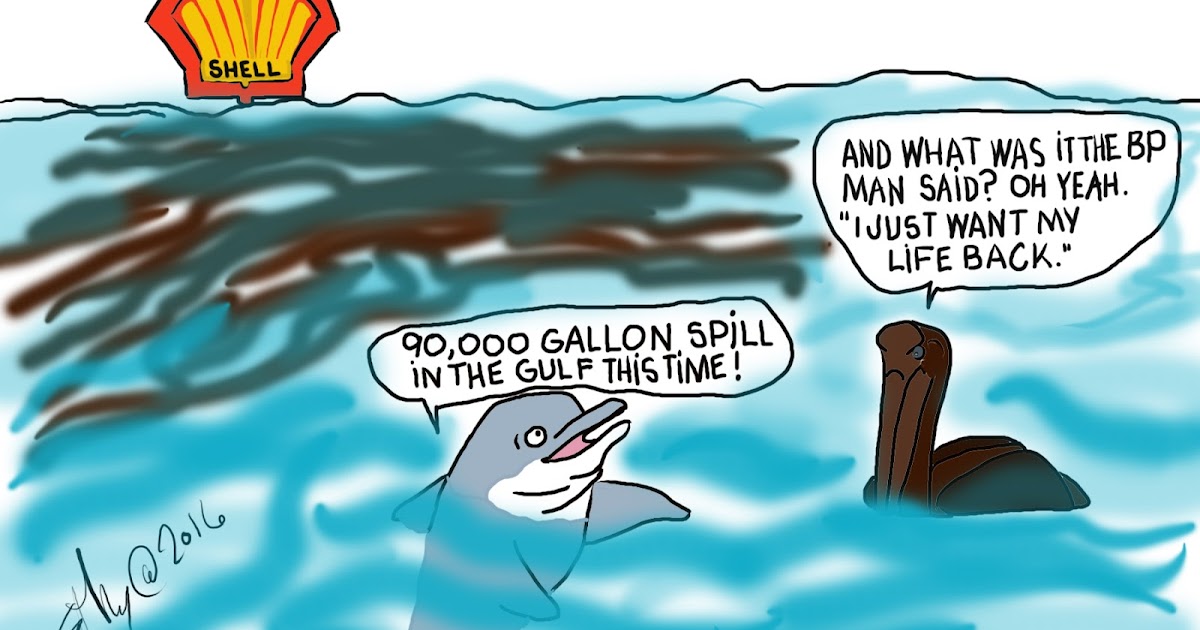 DoinMyToons: And Another Giant Oil Spill in the Gulf