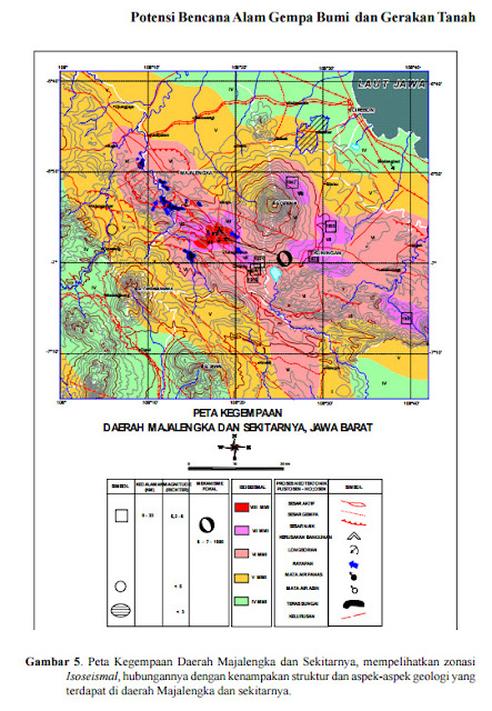 Sesar Baribis dan Gempa Bumi Majalengka 1990 - Pusat Gempa Jakarta