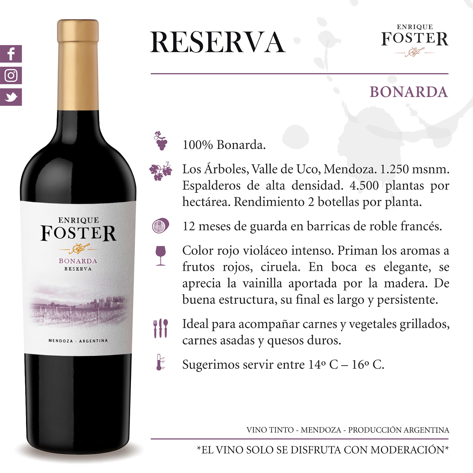 Para Grupo Foster Lorca el "Mejor Bonarda Argentina del Bicentenario ...