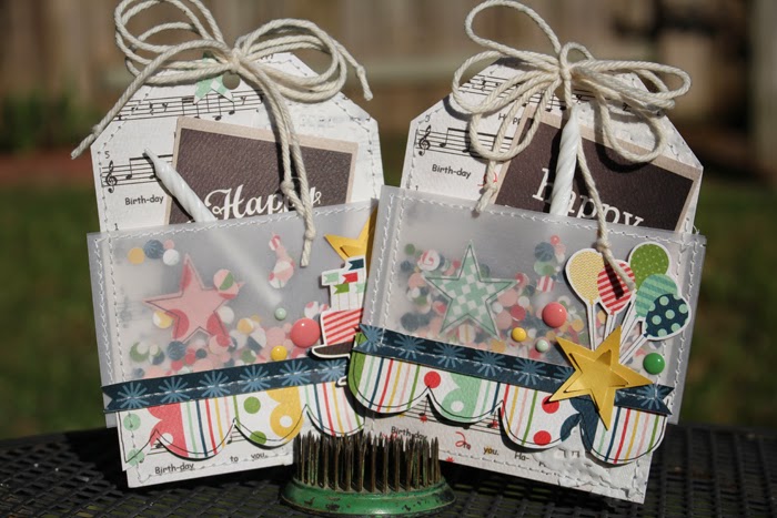 Creatively Savvy: birthday tags with Carta Bella It's a Celebration