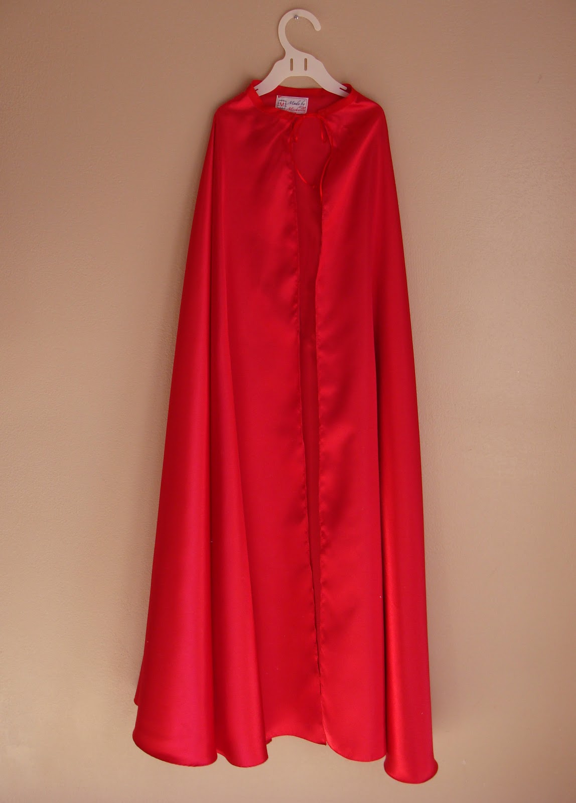 "Made By Michelle" Store: Recent Sales on Etsy: Red Adult Superhero Capes