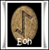 Eoh - Las Ocho Runas De Hagal - - Las Revelaciones del Tarot