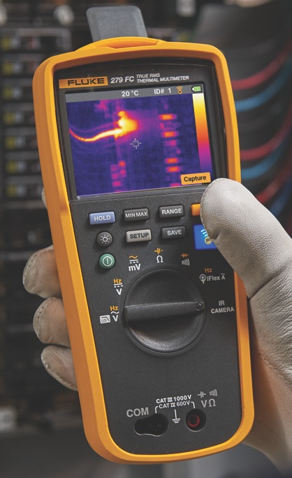 Read-out Instrumentation Signpost: Thermal imager + Multimeter.