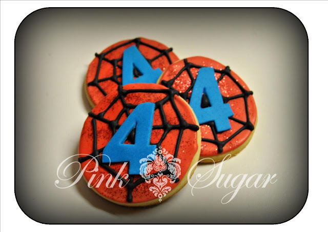 Pink Sugar: Spiderman Biscuits...