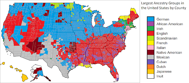 Tamerlane's Thoughts: Largest ancestry groups in the United States by ... Tamerlane's Thoughts: Largest ancestry groups in the United States by ...