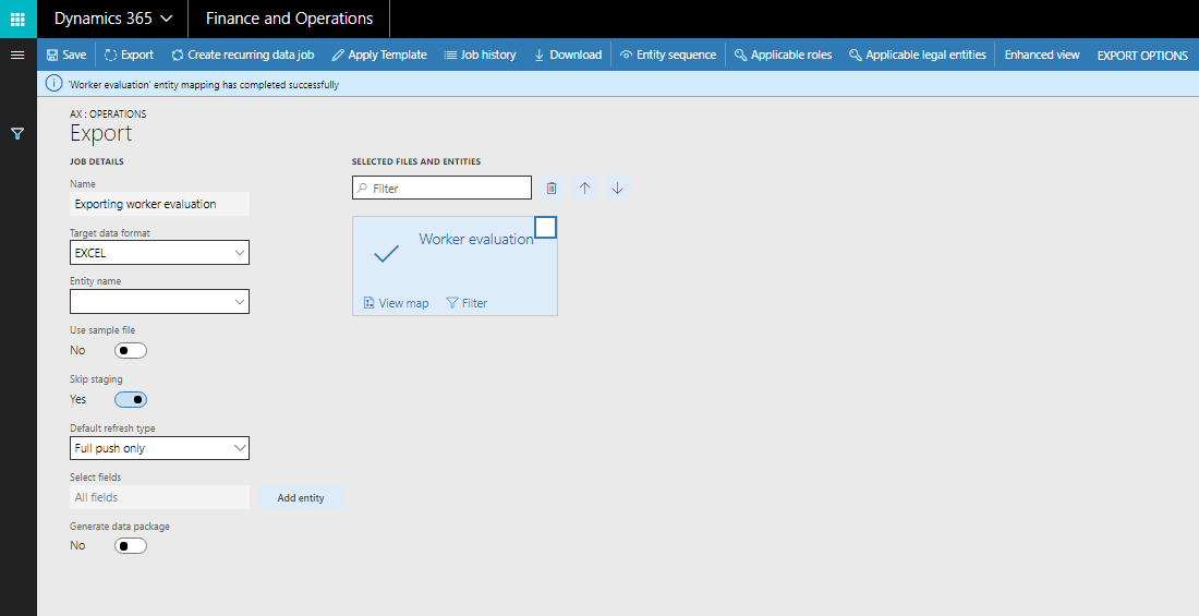Dynamics AX Technical Blog: Create custom data entity in AX / D365FO / AX 7