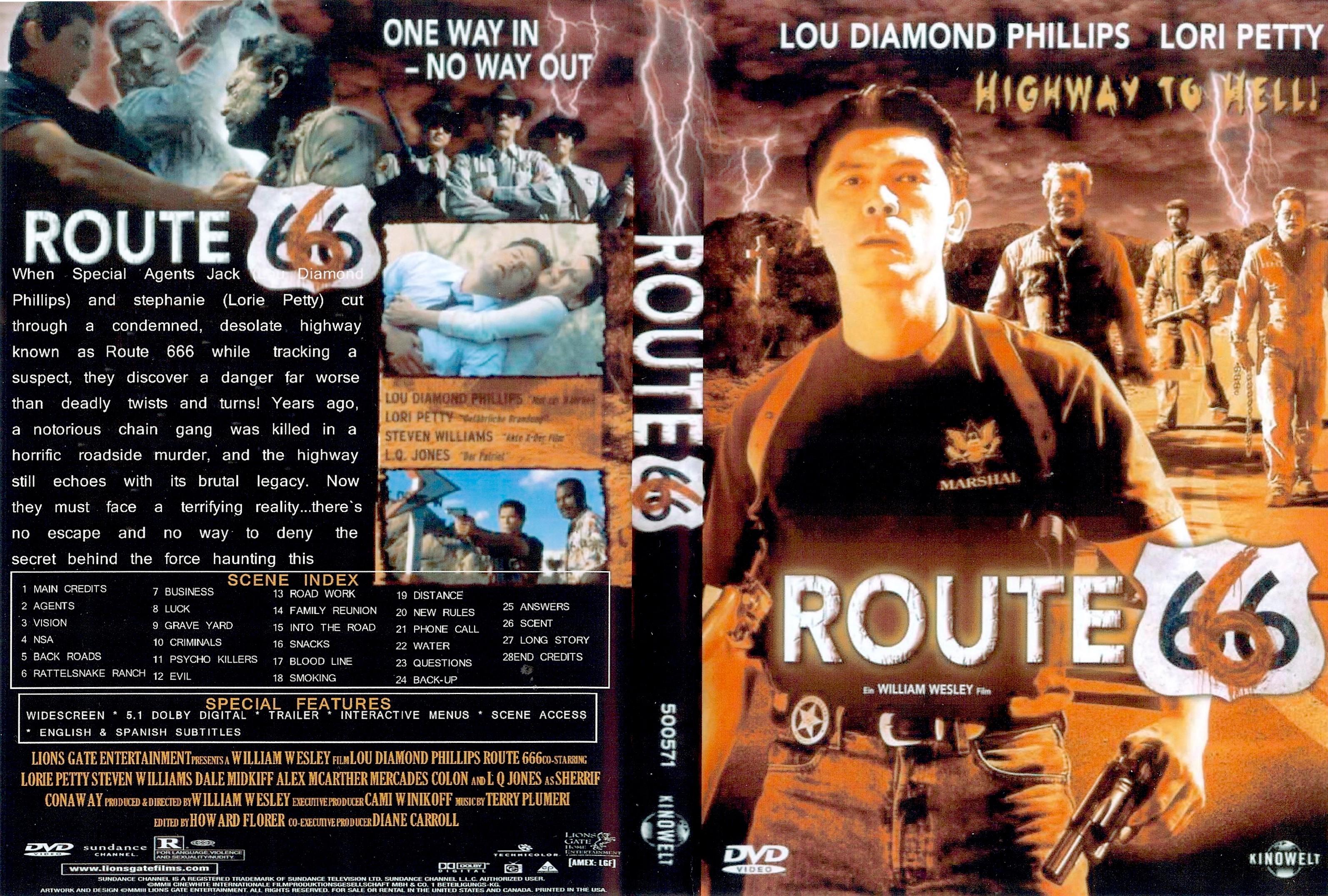 Capa DVD Route 666 - DVD Cover - Baixar Capas de Filmes e Séries em DVD ...
