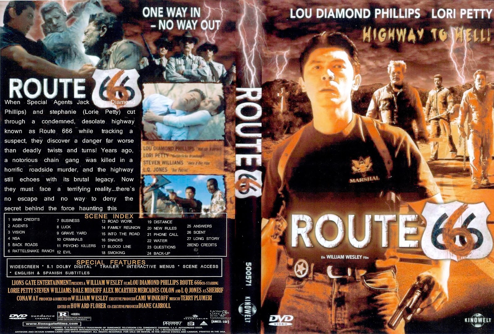 Capa DVD Route 666 - DVD Cover - Baixar Capas de Filmes e Séries em DVD ...