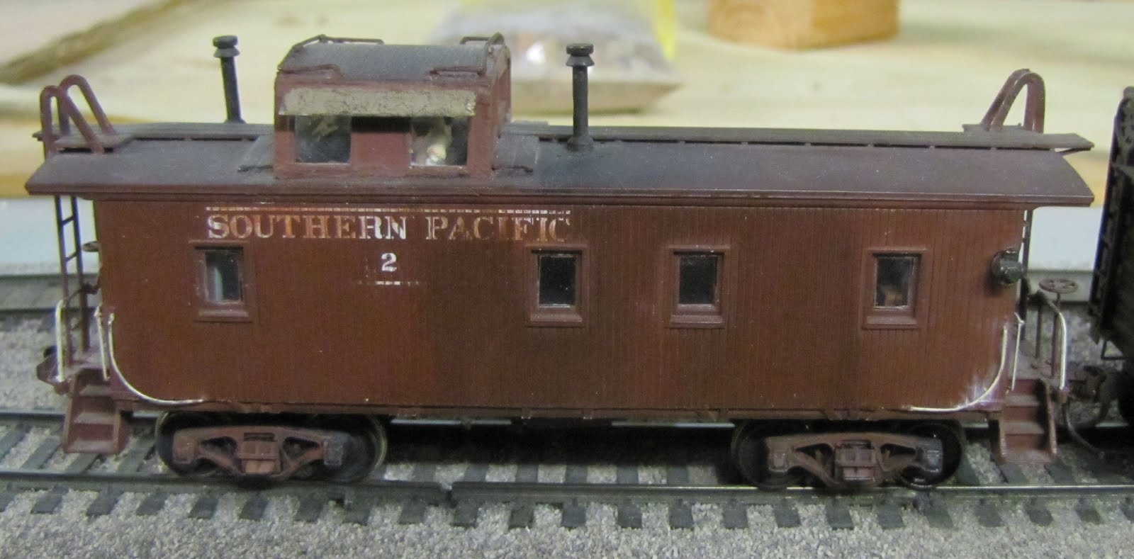 Models and Kitbashes by NightOwlModeler: SP Cabooses (Part 2) - Wood ...