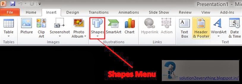 How to use a Shape as a Text Box in Microsoft Powerpoint? - How to??