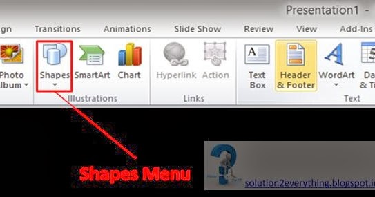 How to use a Shape as a Text Box in Microsoft Powerpoint? - How to??