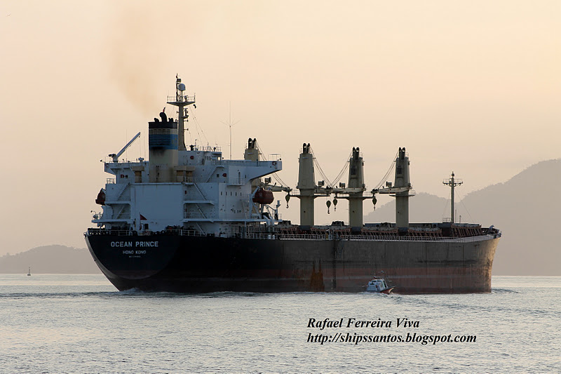 Navios em Santos: Ocean Prince