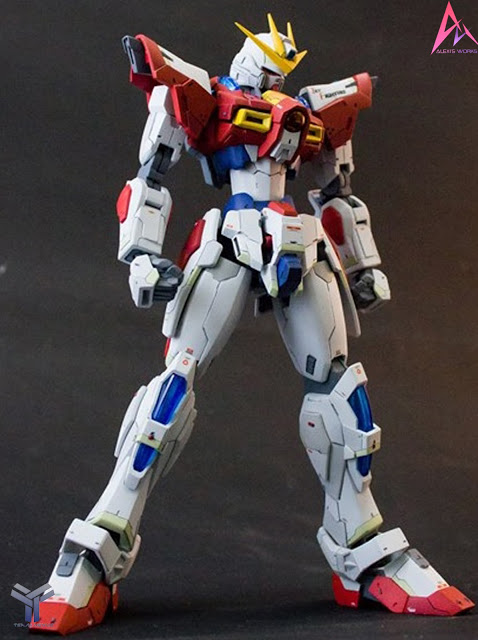 Custom Build: HGBF 1/144 Build Burning Gundam "Detailed"