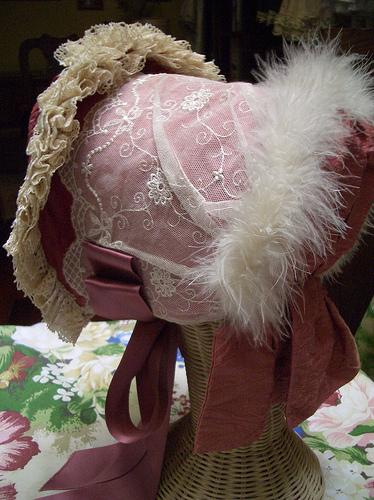 English Cottage Rose: Victorian Bonnet & Hat