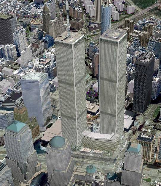 GNSS Info: New York e il WTC in Google Earth - 9/11