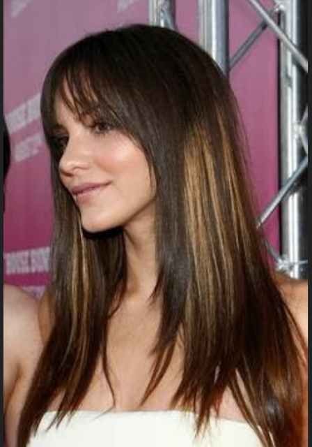 Tampil Elegan Dengan Model Rambut Segi Panjang Lurus