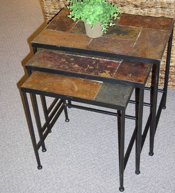 Making Ends Meet: Nesting tables for outdoor accents