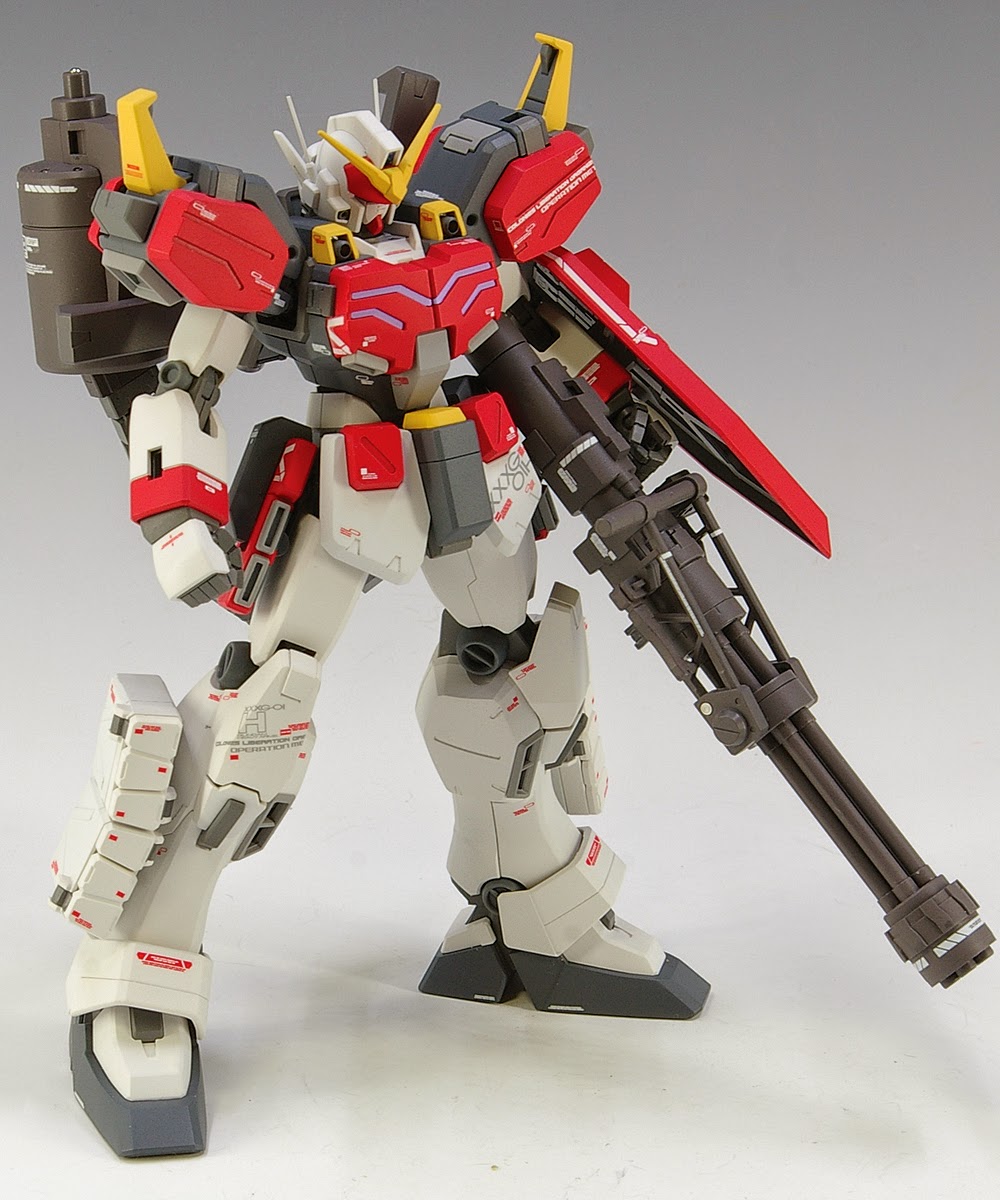 GUNDAM GUY: MG 1/100 Gundam Heavyarms EW - Customized Build