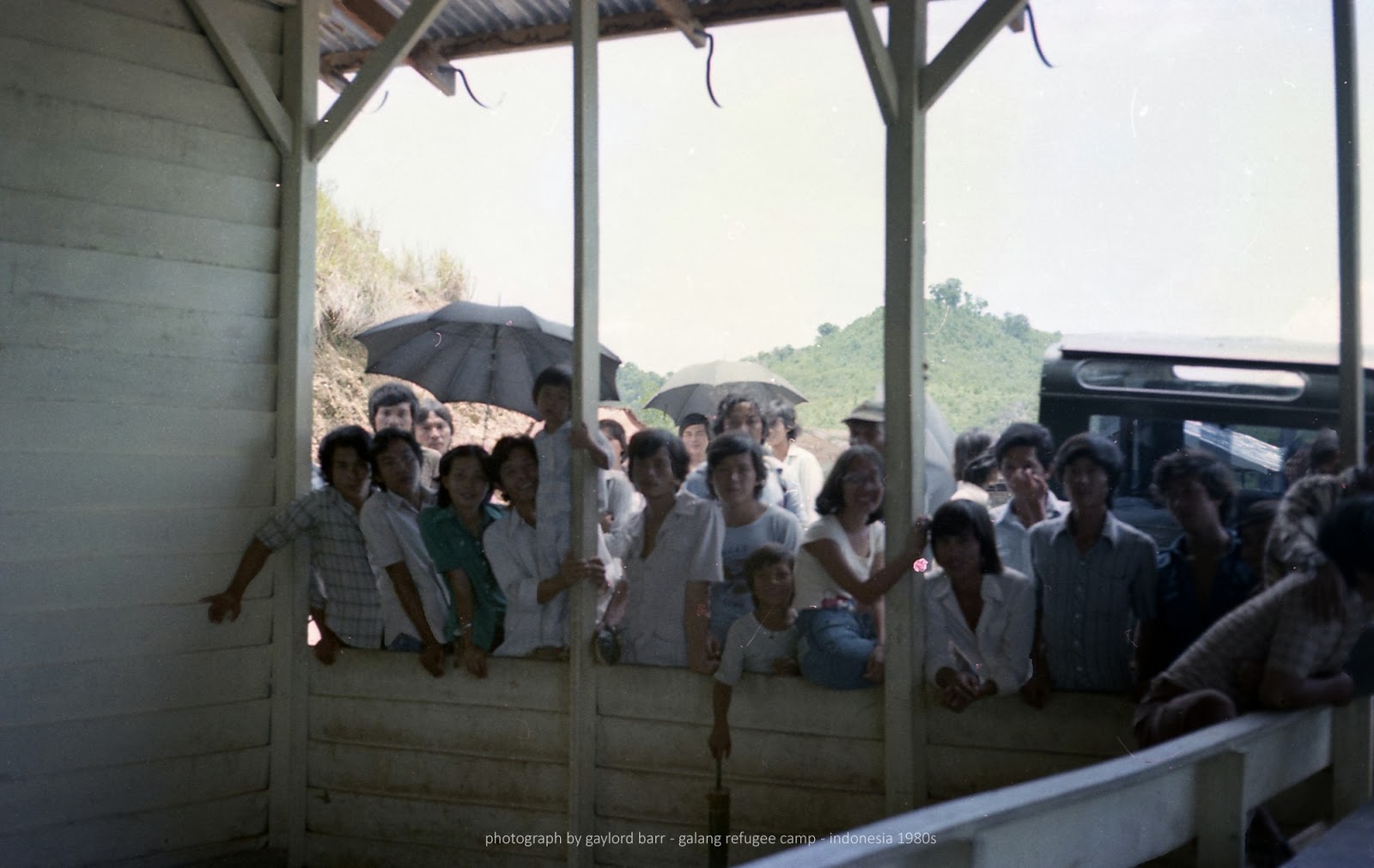 Galang Refugee Camp-Site I & Site II: Photographs by Gaylord Barr ...