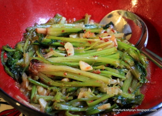 Those Turkish Spinach Roots ~ My Traveling Joys