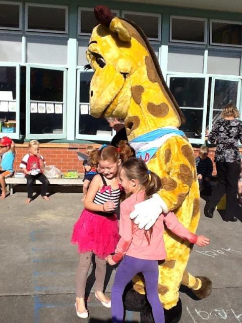 Super Six: Harold the giraffe from the Life Education Trust