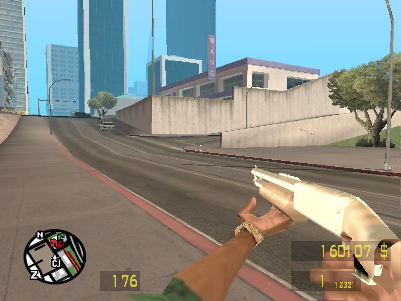GTA:SA Modifications: First person shooter mod