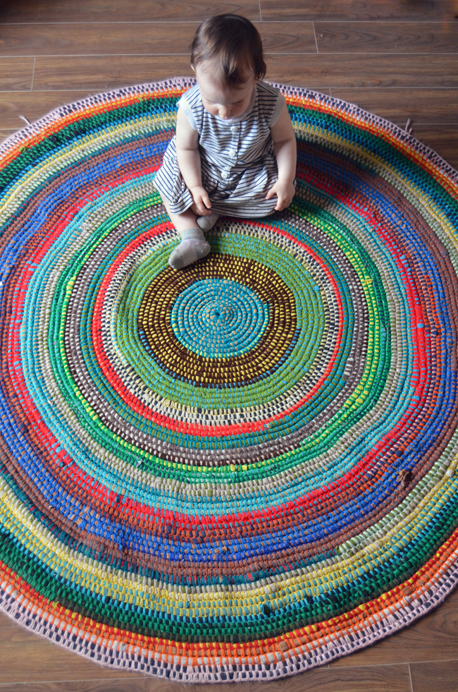 Spotted Gazelle : Quick & Easy Crocheted Rag Rug