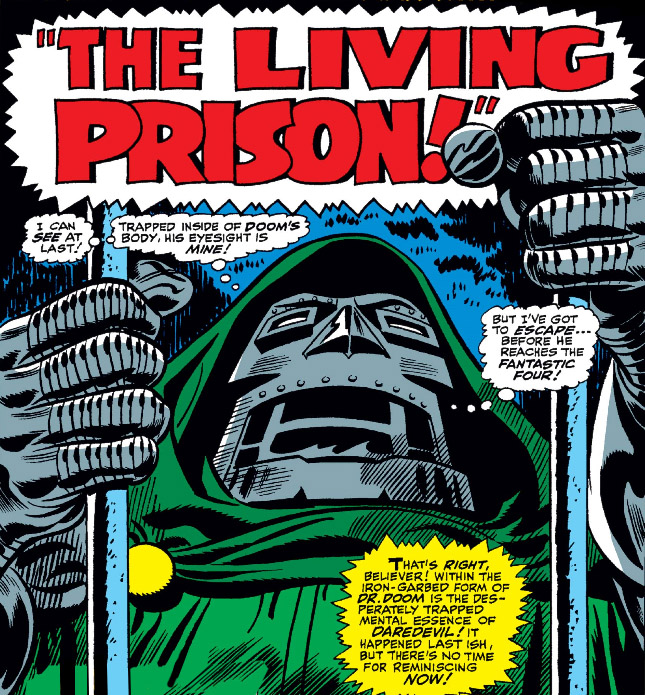 The Peerless Power of Comics!: Gene Colan's Dr. Doom: The Living Prison!
