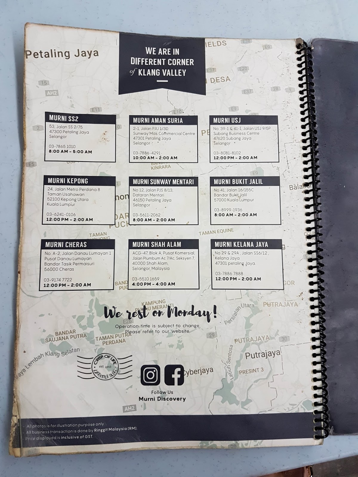 Murni Discovery @ SS2, Petaling Jaya, Selangor - Crisp of Life - Penang ...