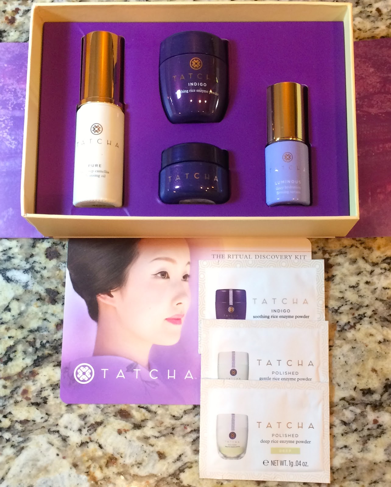 Tatcha Review - Sensitive Skin Ritual Discovery Kit - Blue Skies for Me ...