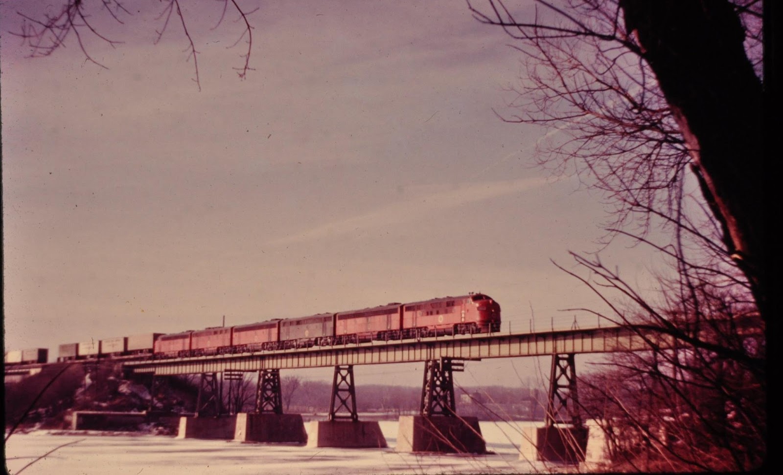 Industrial History: CGW Bridge over Fox River in St. Charles, IL