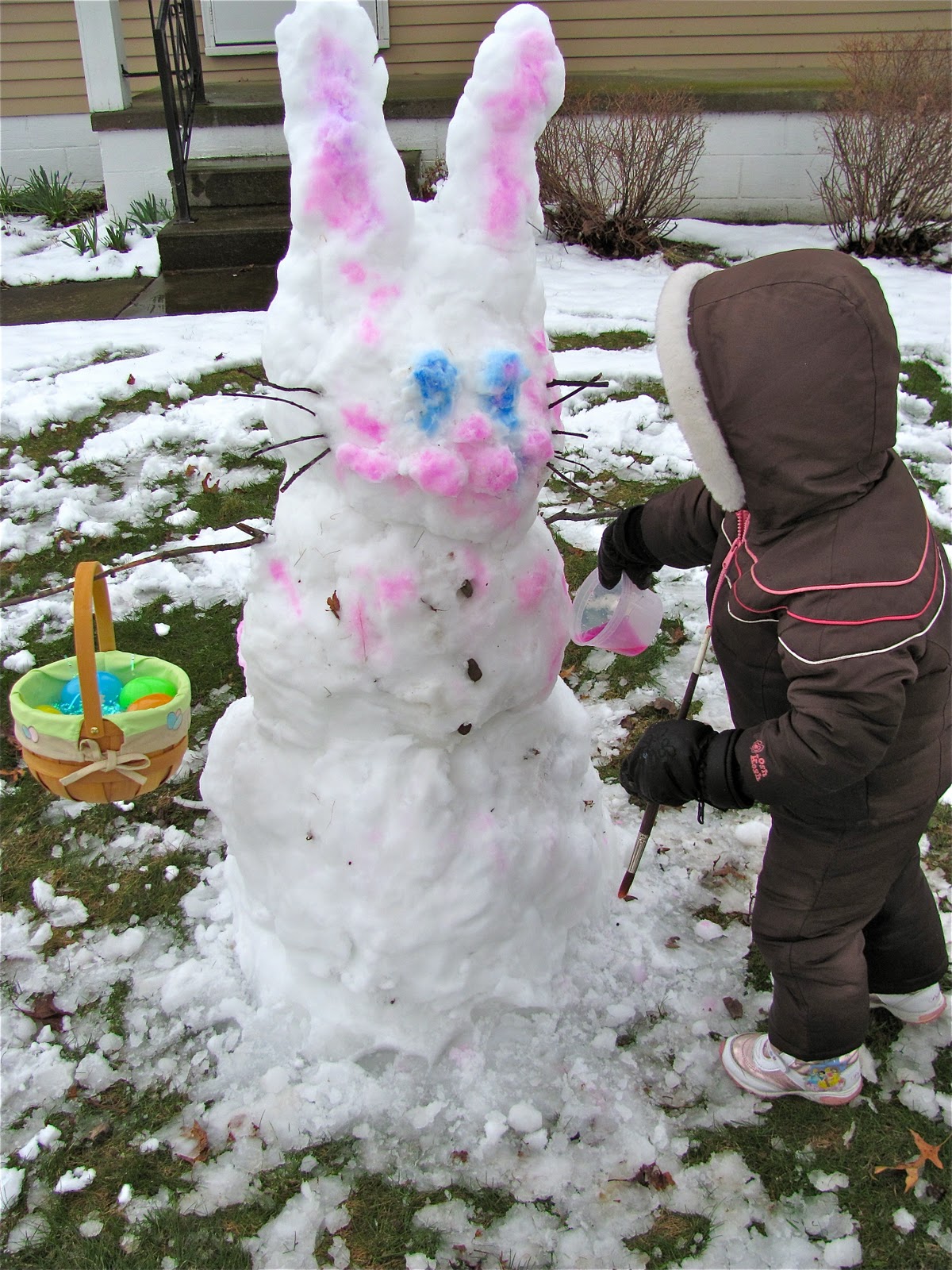 The Chocolate Muffin Tree: An Easter Snow Bunny
