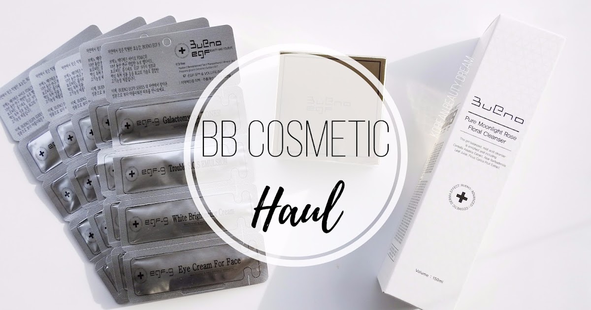 [Haul] BB Cosmetic | Korean Beauty Dream
