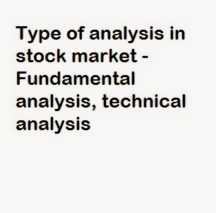 Type of analysis in stock market - Fundamental analysis, technical ...