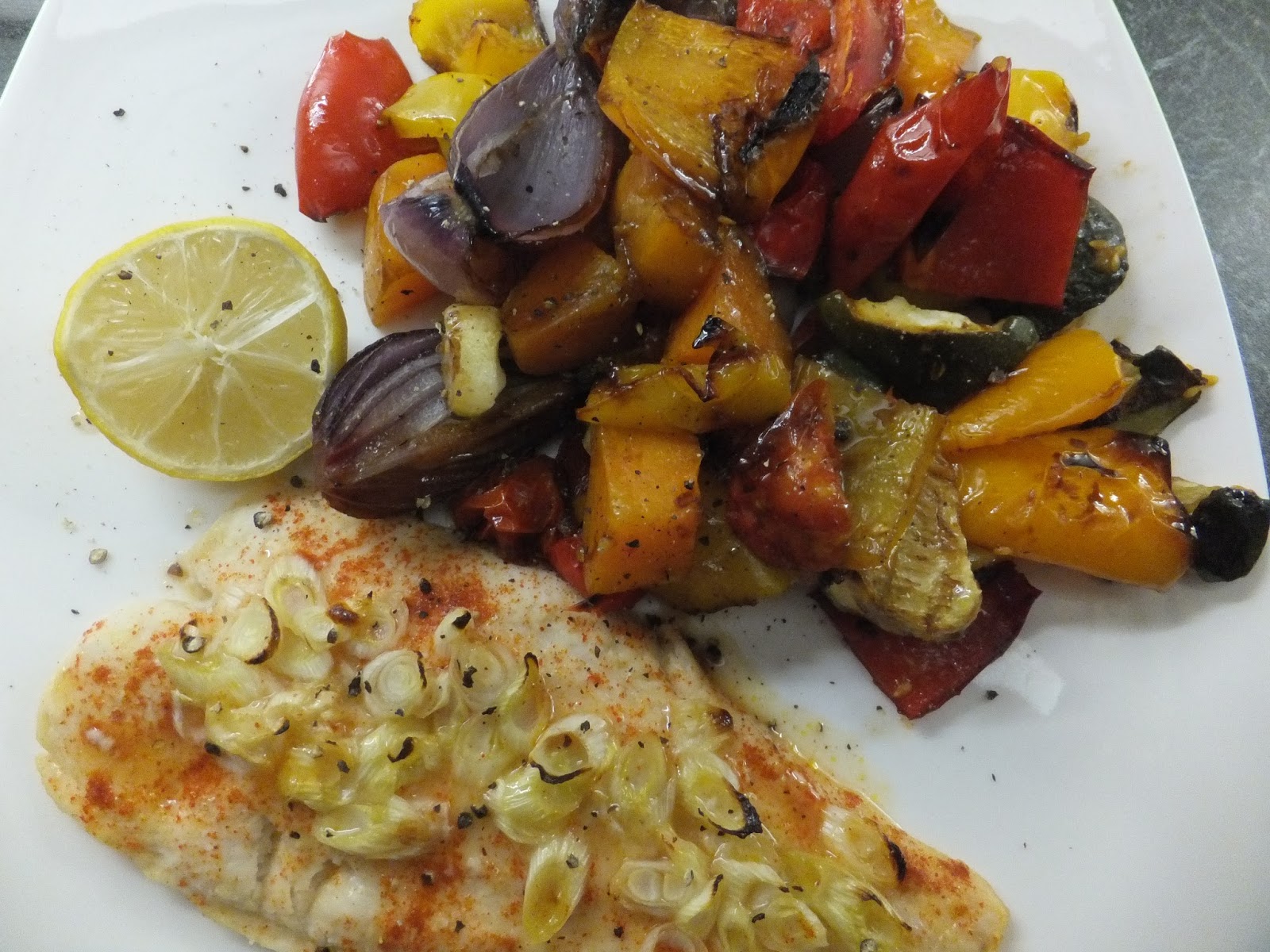 Slimmed Down Sue: Lemony Baked Basa