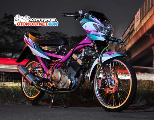 Foto Modifikasi Suzuki Satria FU 150 Kontes Terbaru